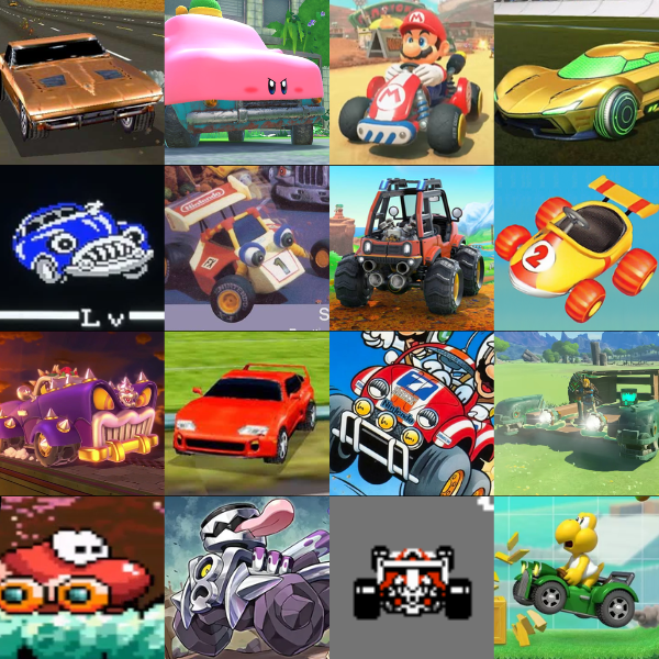 Cars of Nintendo Quiz