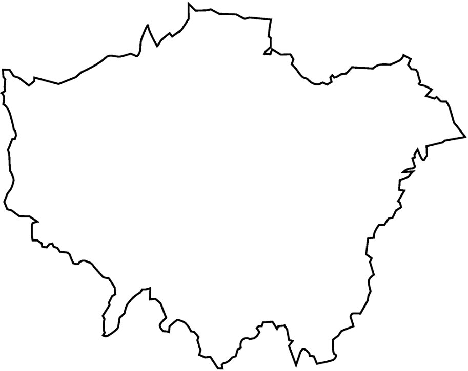 Find the London Boroughs - No Outlines Quiz - By smac17