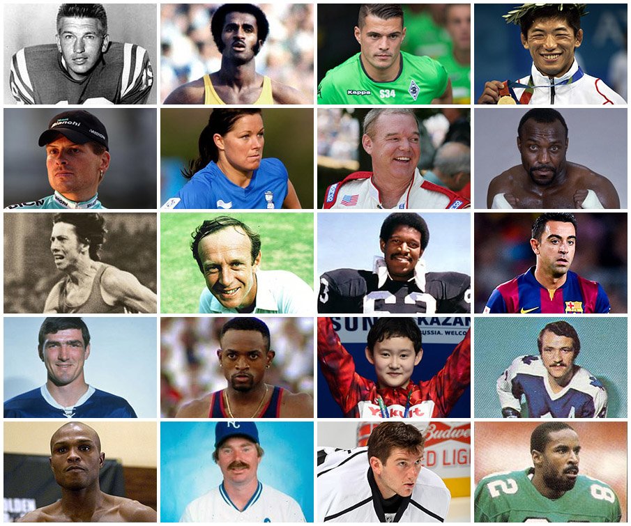 Athletes Hall of Fame: 'Q', 'U', 'X' Quiz - By kfastic