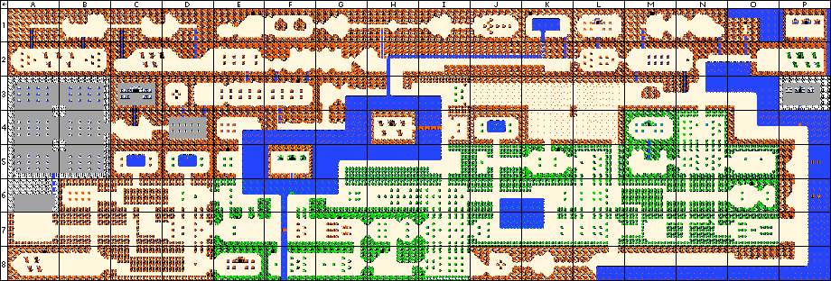 Zelda Nes Map Secrets