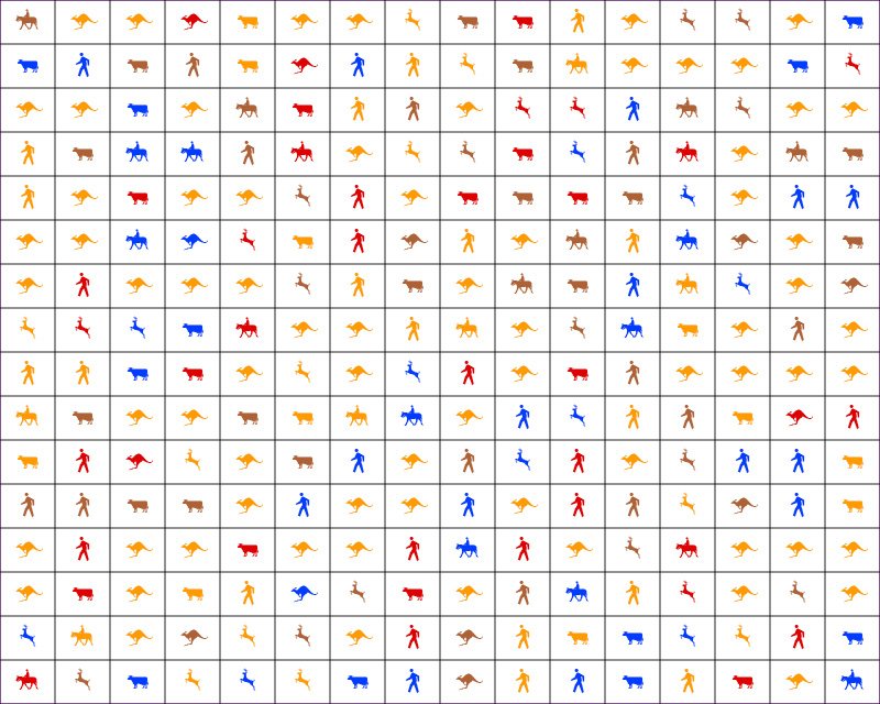 Colored Symbol Selection XIII Quiz - By goc3