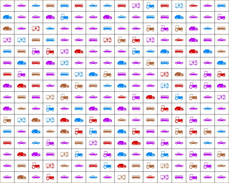 Colored Symbol Selection XIV Quiz - By goc3