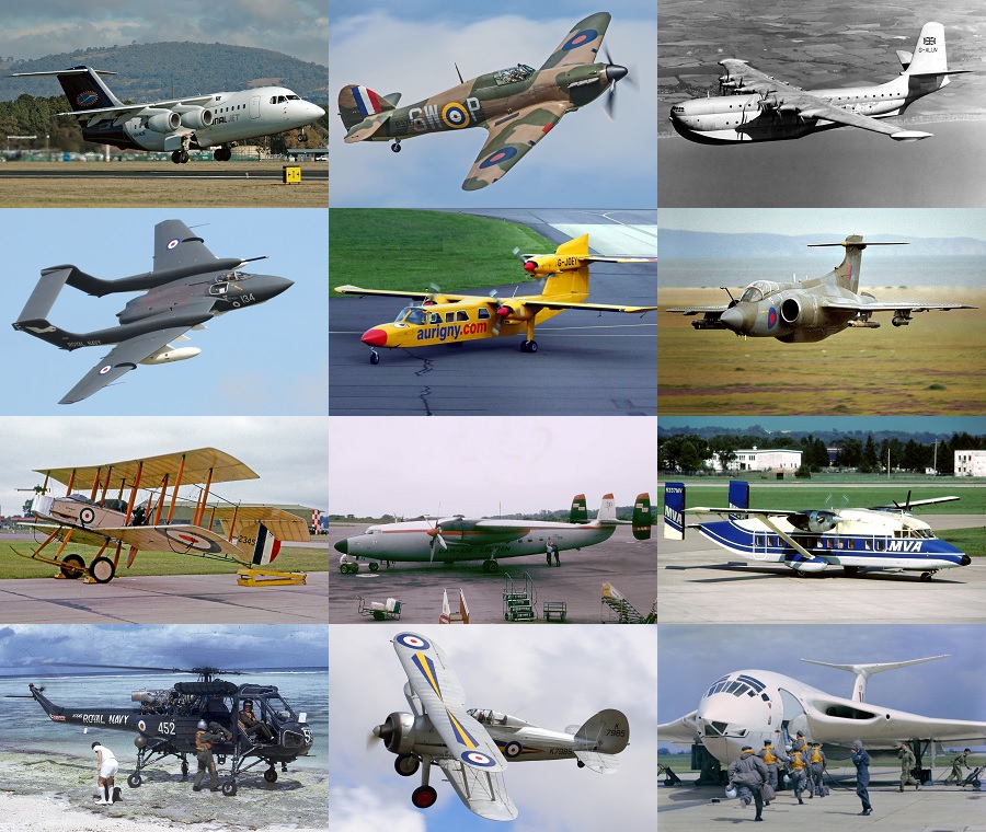 Click a British Aircraft II Quiz - By alvir28
