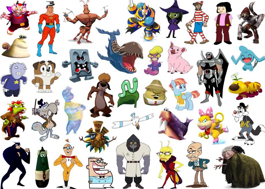 Click the 'W' Cartoon Characters V Quiz - By ddd62291