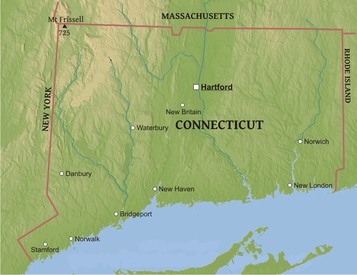 Connecticut Physical Geography Quiz - By mucciniale