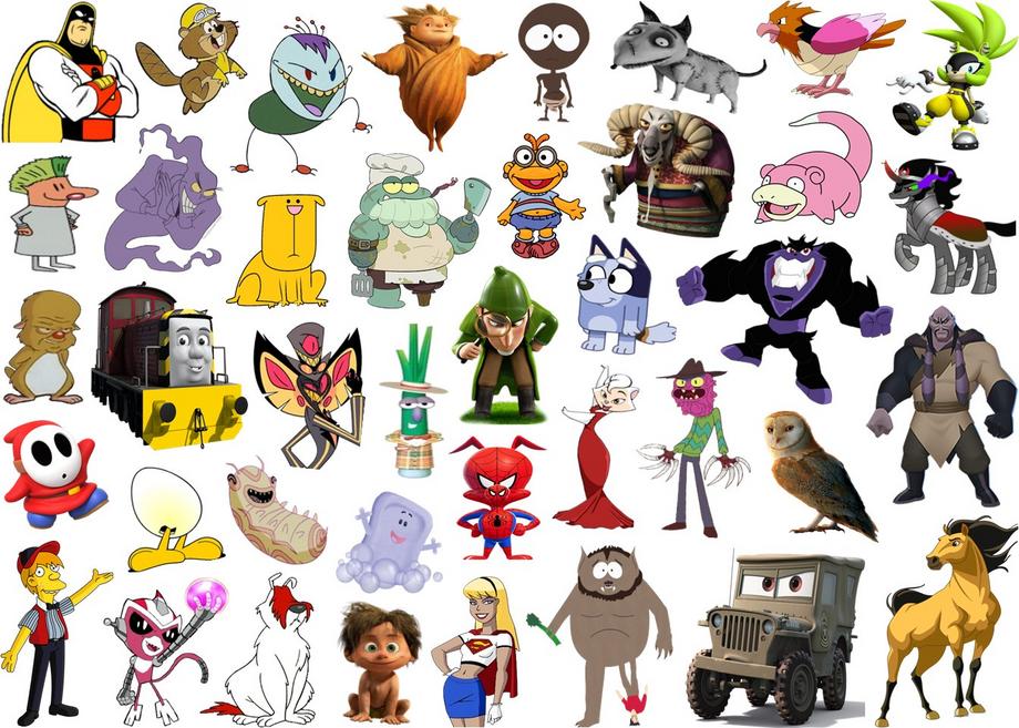 Click the 'S' Cartoon Characters V Quiz - By ddd62291