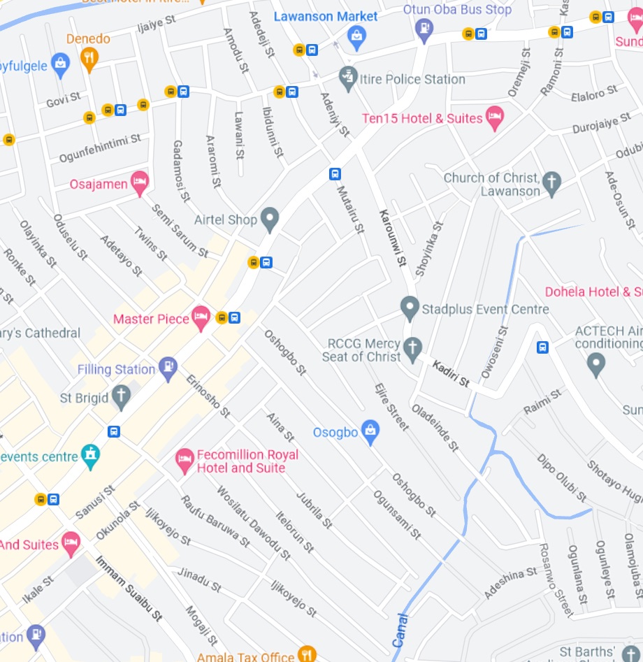 Mapsearch: Lagos Quiz - By gamesmaster