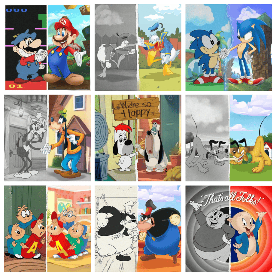 Cartoon & Game Character Evolution Quiz - By treessimontrees