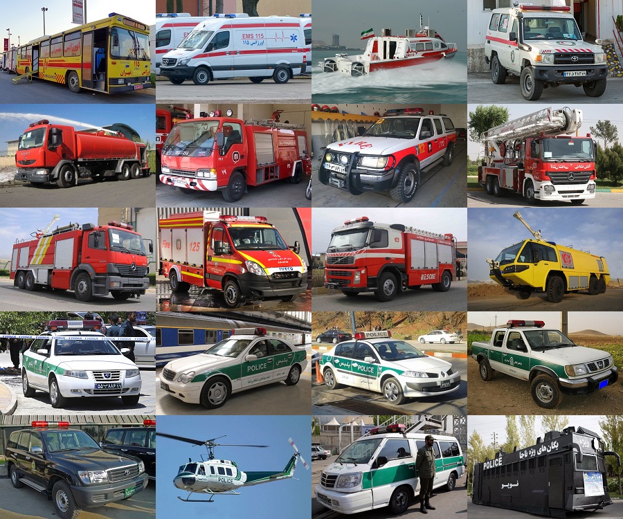 Find the Iranian Emergency Vehicles Quiz - By alvir28