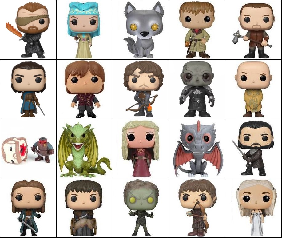 Game of Thrones Characters by Funko Pop! Figures III Quiz - By Nietos
