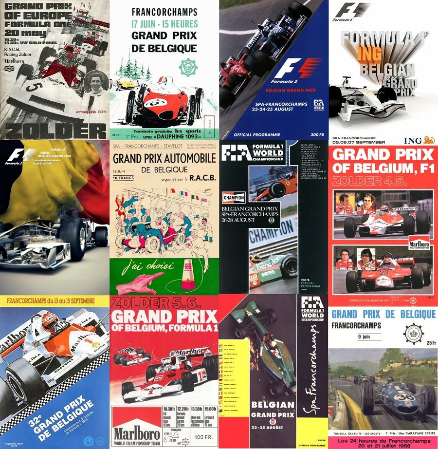 F1 Belgian GP Posters Quiz - By harharhar
