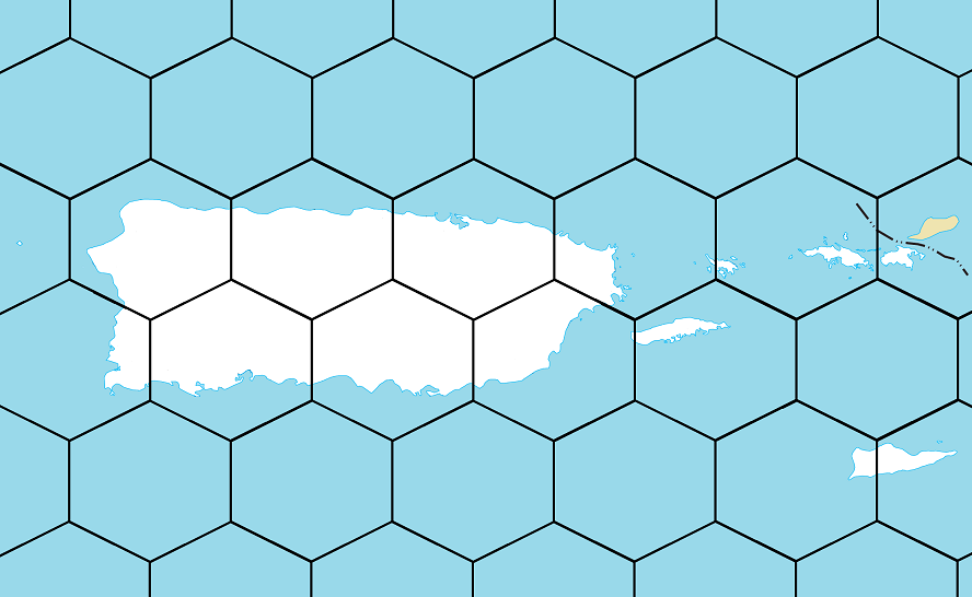 Fill the Hex Map: Puerto Rico & U.S. Virgin Islands Quiz - By Acntx