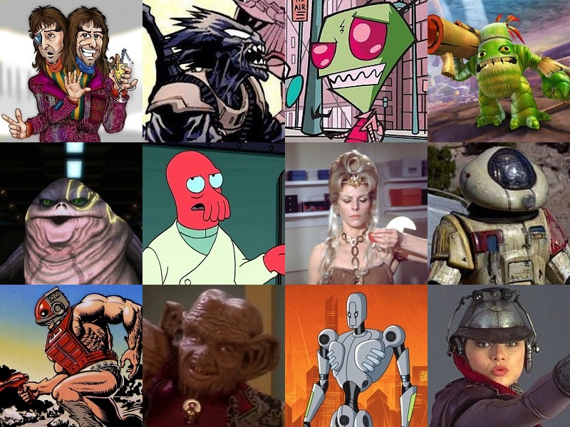 Fictional Extraterrestrial Letter Z Blitz Quiz - By Flick