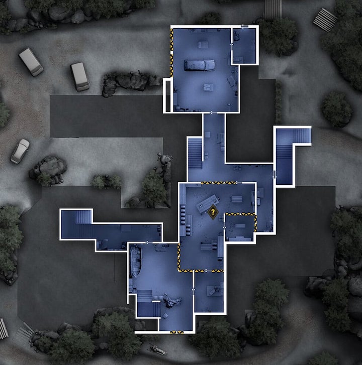 Rainbow Six: Siege - Chalet Basement Room Quiz - By henrytw