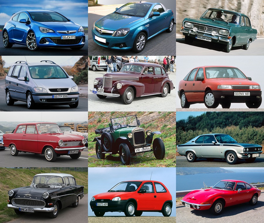 Opel Cars Over Time Quiz - By alvir28