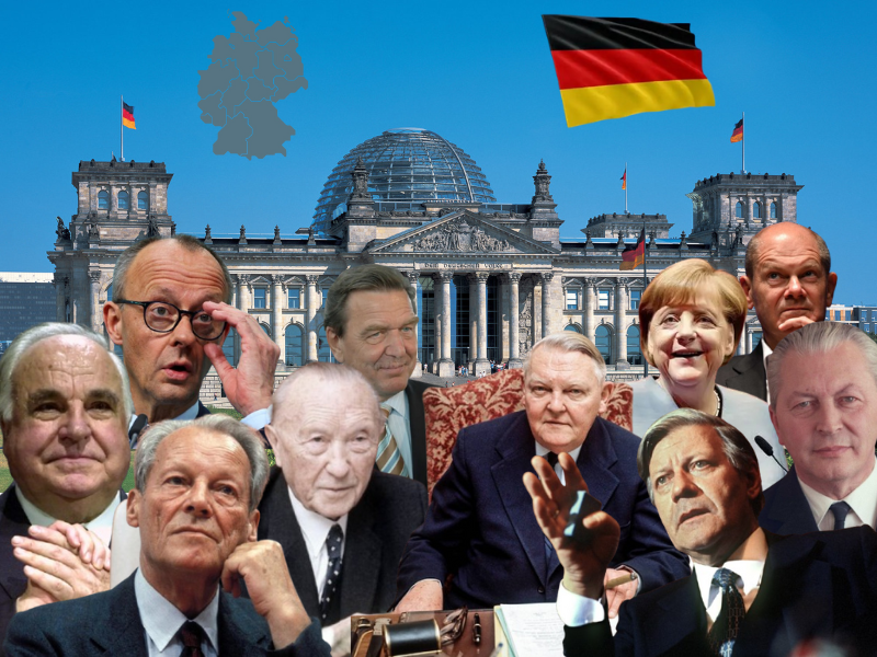 Click Crowds: Modern Political Leaders of Germany Quiz - By daran