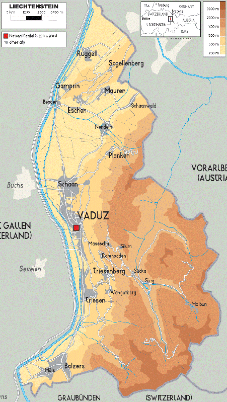 Liechtenstein Physical Geography Quiz - By mucciniale