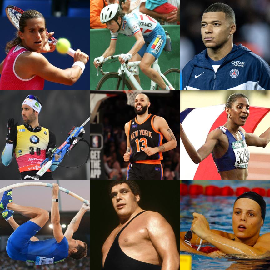 9 in 30: French Athletes Quiz - By CooCooCachoo
