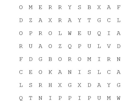 Word Search: Fellowship of the Ring Quiz - By elzasezra
