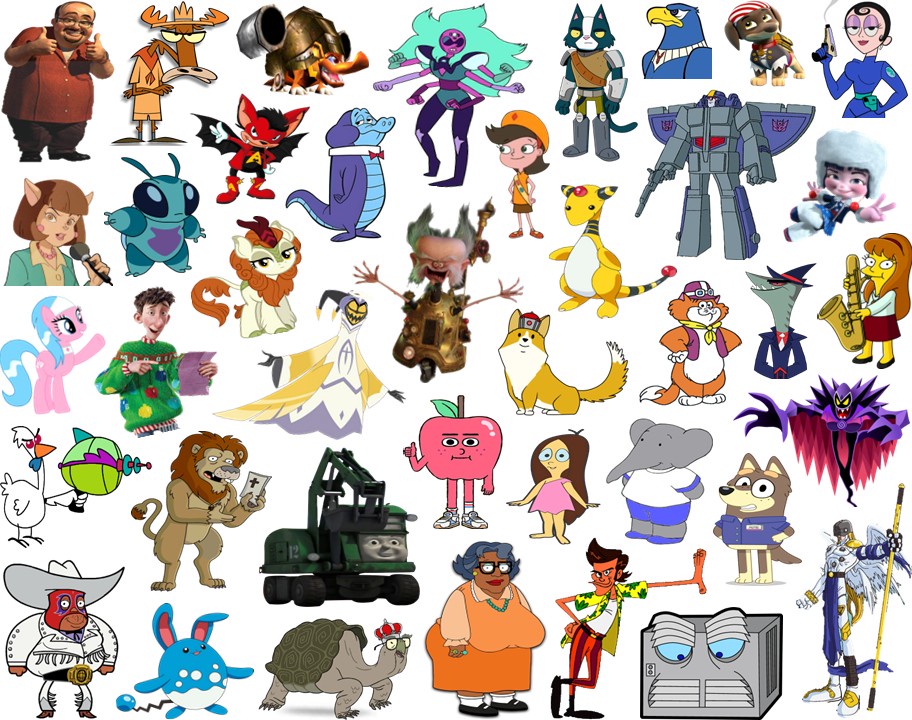 Click the 'A' Cartoon Characters VI Quiz - By ddd62291