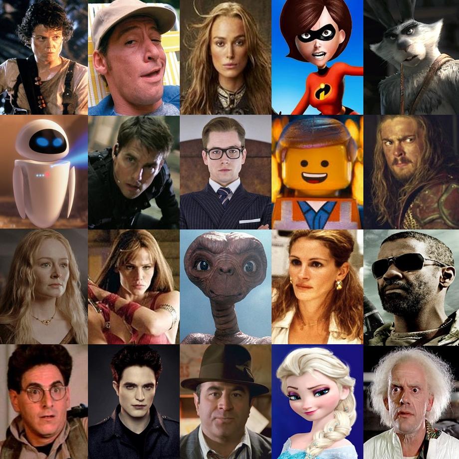 'E' Movie Heroes Quiz - By ddd62291