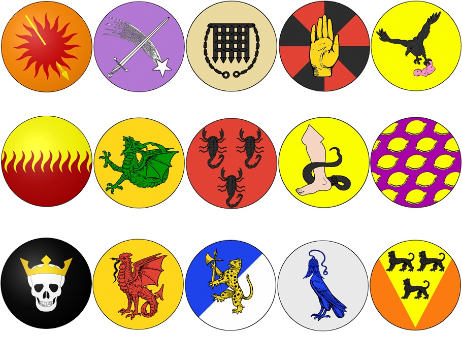 Houses of Dorne - Coats of Arms Quiz - By alvir28