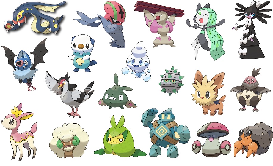 Gen V Pokémon With Double Letters (1) Quiz - By WhoFan1979
