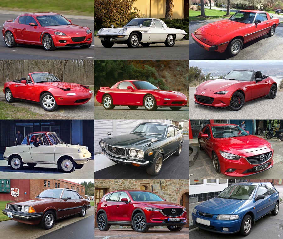Mazda Cars Over Time Quiz - By alvir28