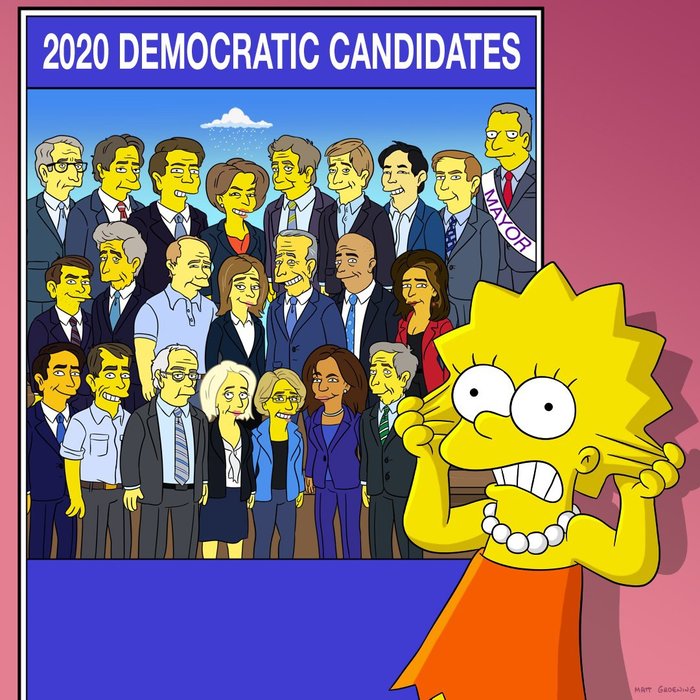 2020 Democratic Candidates: Simpsons Edition Quiz - By qlh27