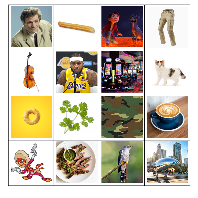 'C___O' Picture Click Quiz - By johncenafan612