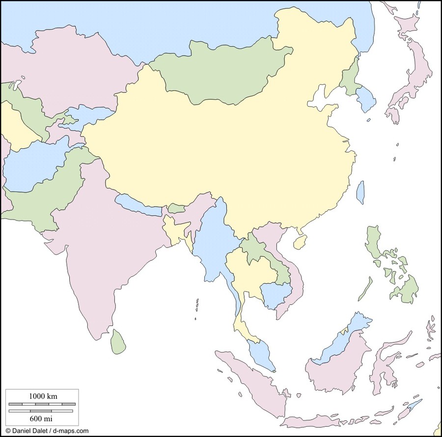 APWH East and Southeast Asia Map Quiz - By faaithkim