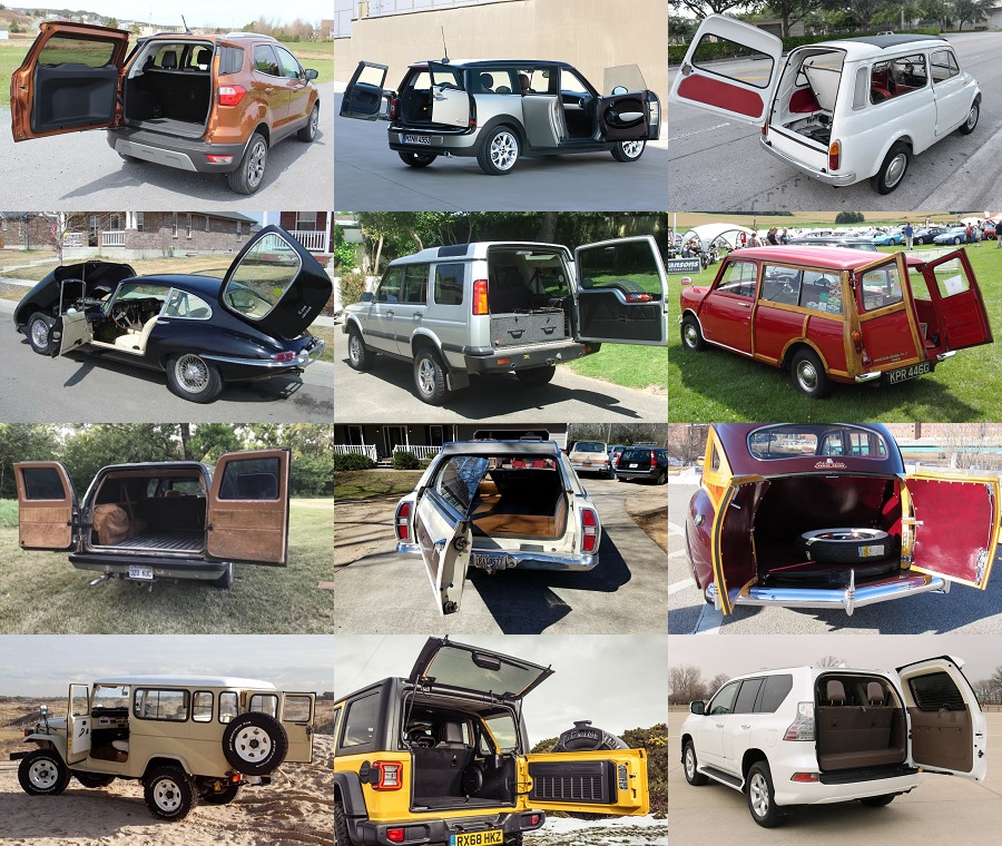 Find the Side-Swinging Tailgate Cars Quiz - By alvir28