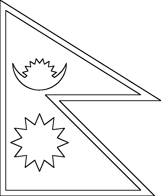 Flag Color Click - Nepal Quiz - By Scuadrado