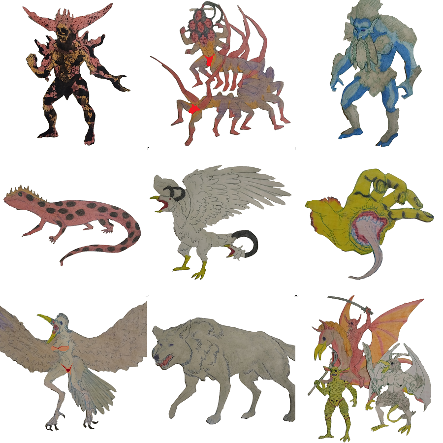 Mythological Creatures by Image (12) Quiz - By Felipe1900