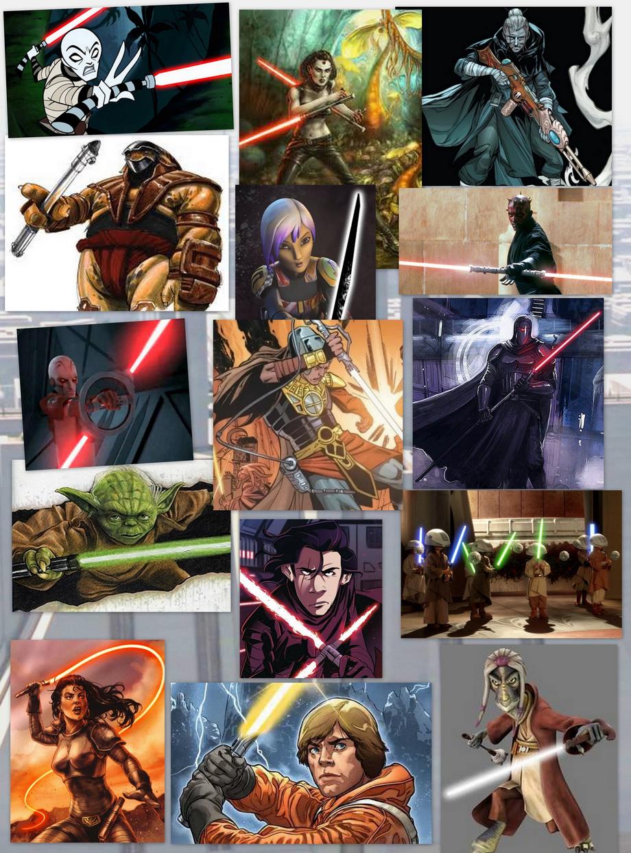 Lightsaber Types Quiz - By Crazybirdman