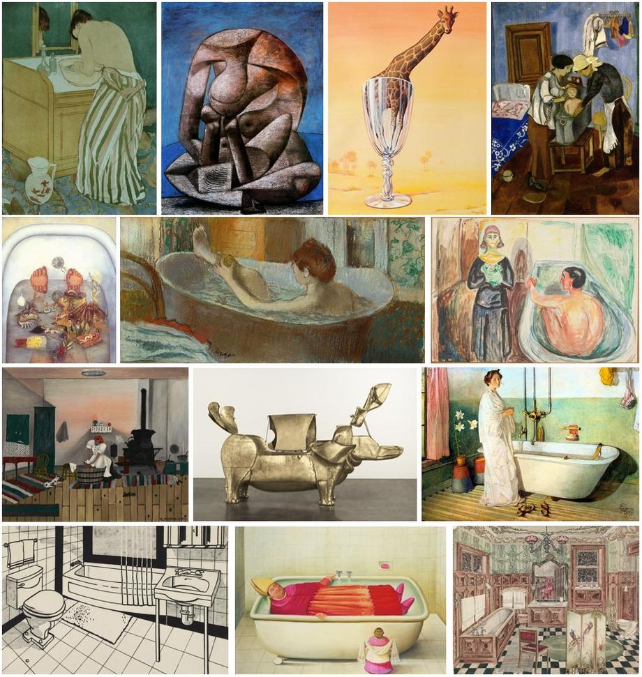 Famous Art - Taking a Bath Quiz - By hazelnuts