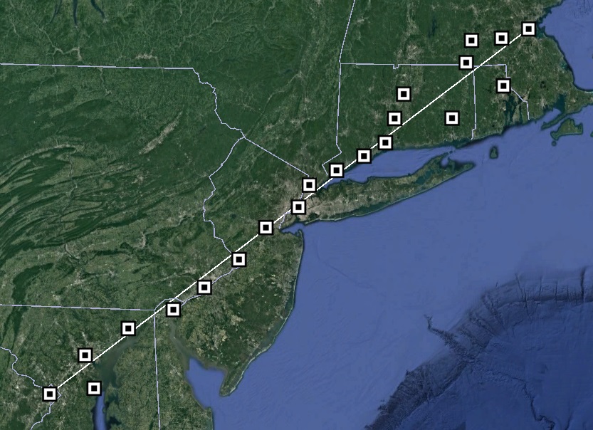 Between Boston and Washington Quiz - By xyz_