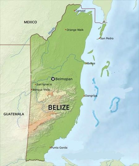 Belize physical geography