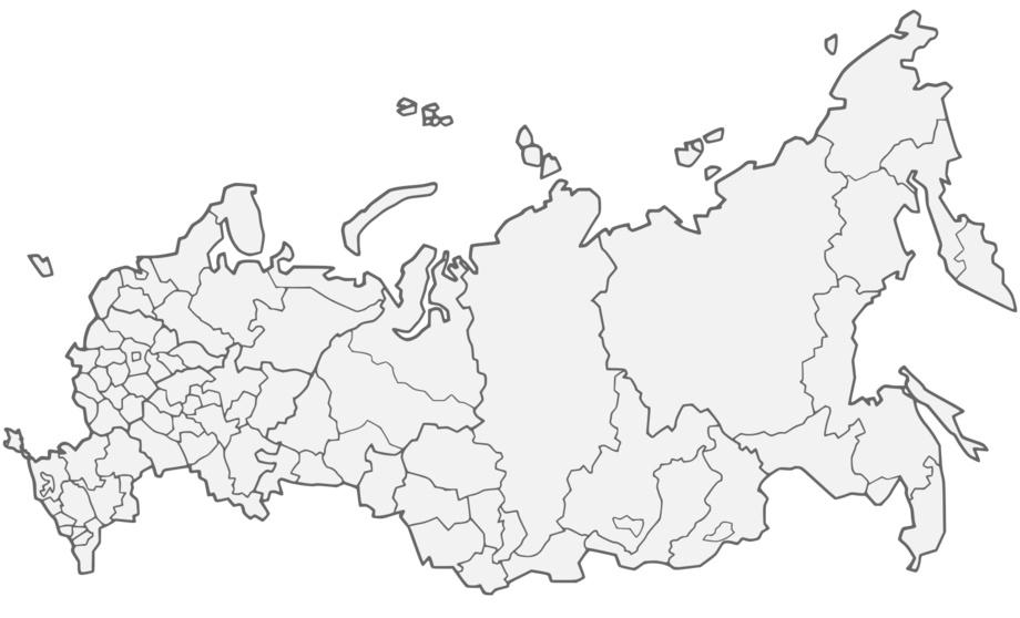 Russian Federal Subjects on a map Quiz - By NZed