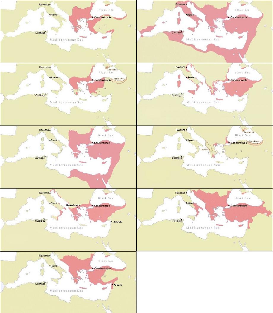 The Byzantine Empire Through Time Quiz - By RunningDeer