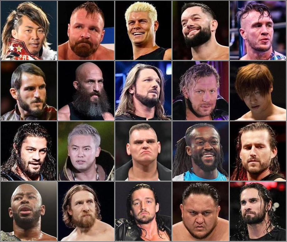 PWI’s Top 20 Wrestlers Of 2019 Quiz - By Nietos