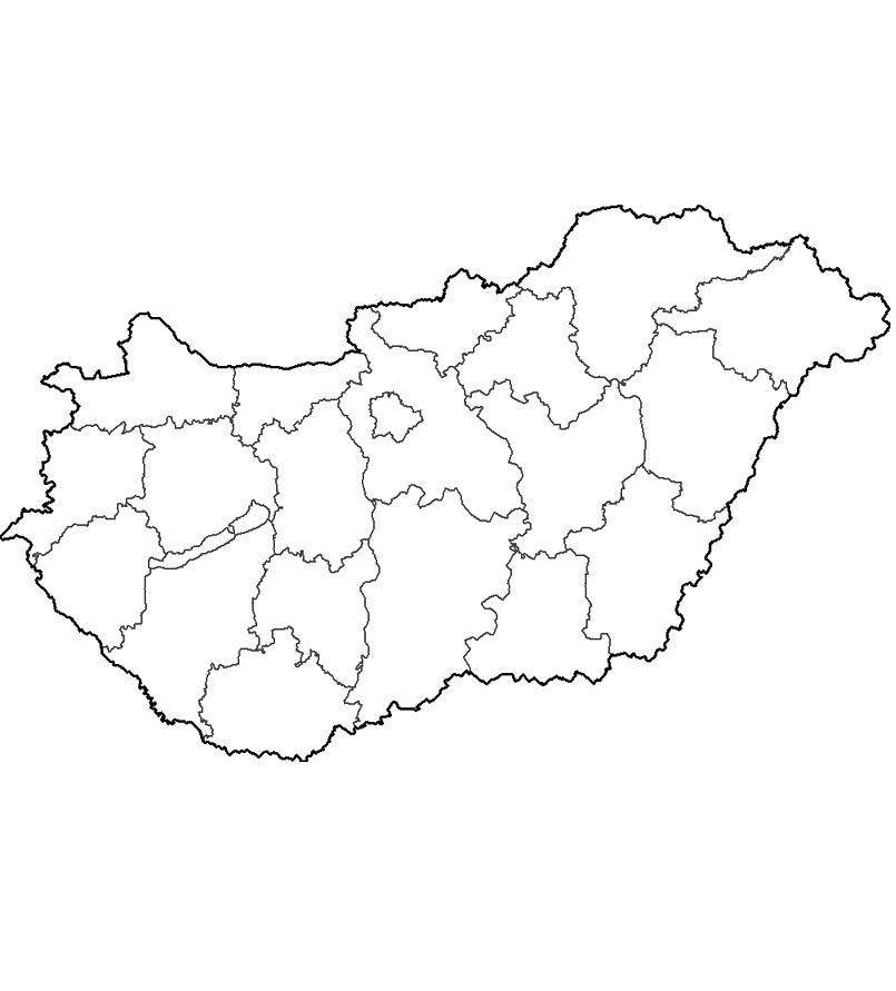 Counties of Hungary (picture click) Quiz - By Pilgab