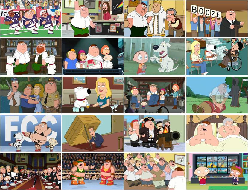 Family Guy: Click-An-Ep Quiz - By g_norm