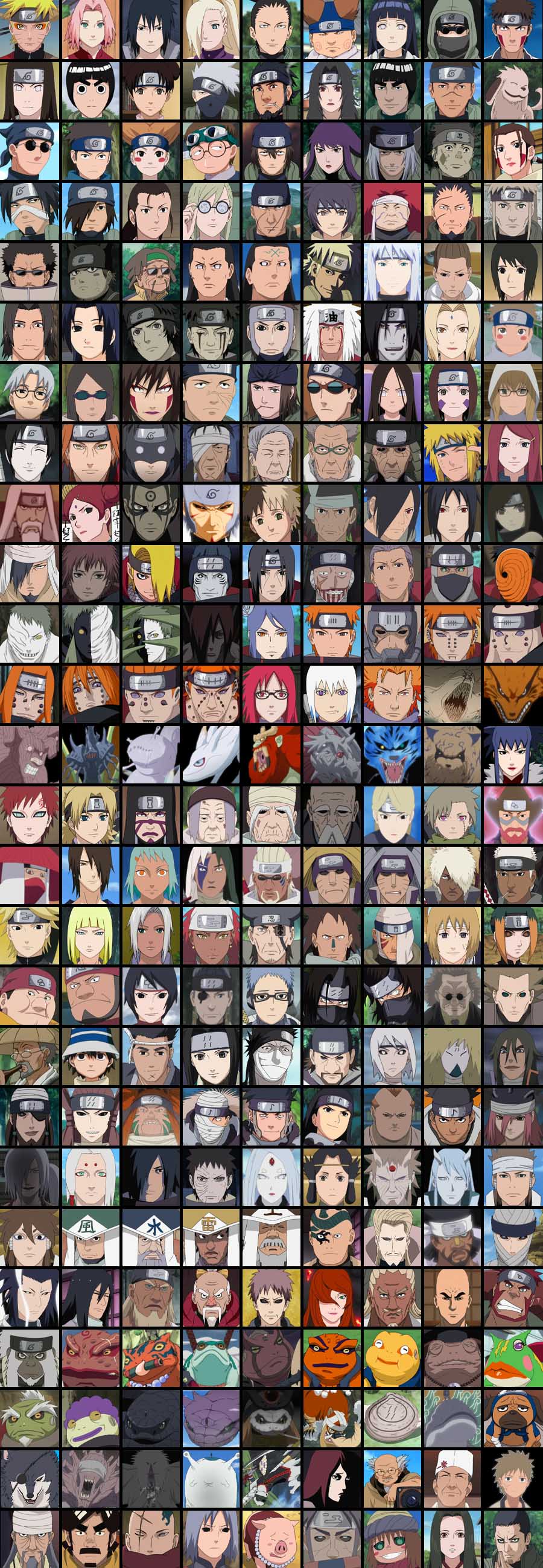Ultimate pick the characters from Naruto Quiz - By KI60