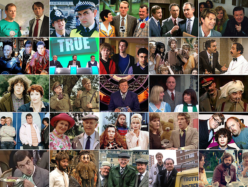 A to Z of British TV Comedies Quiz - By hellofromUK