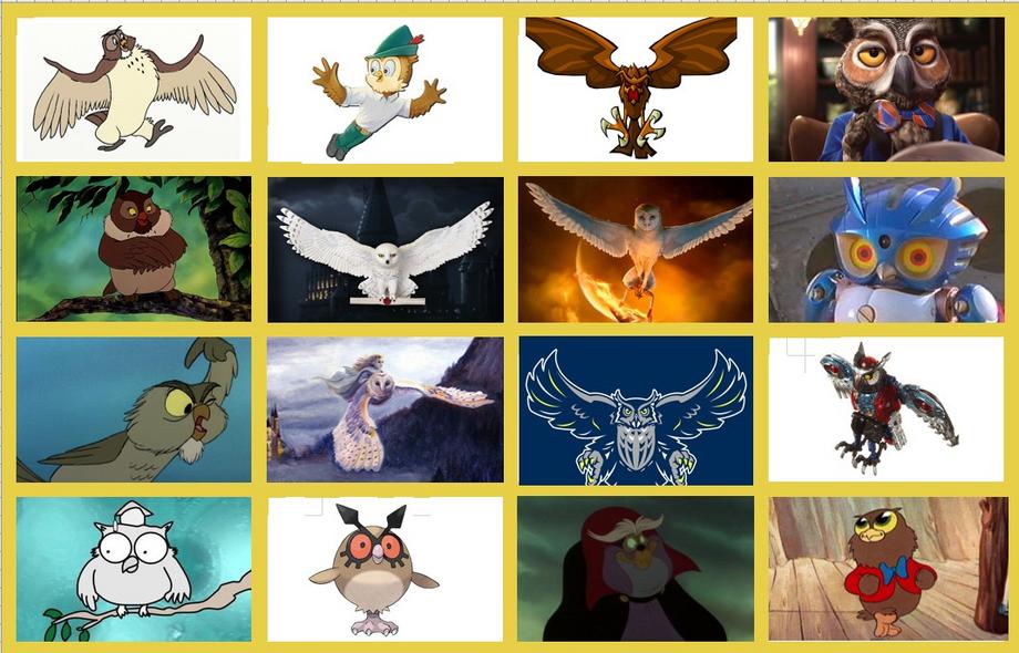 Fictional Owls Quiz - By mucciniale