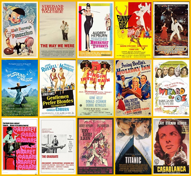 Movie Song Titles in Esperanto - AFI 1-20 Quiz - By garolo