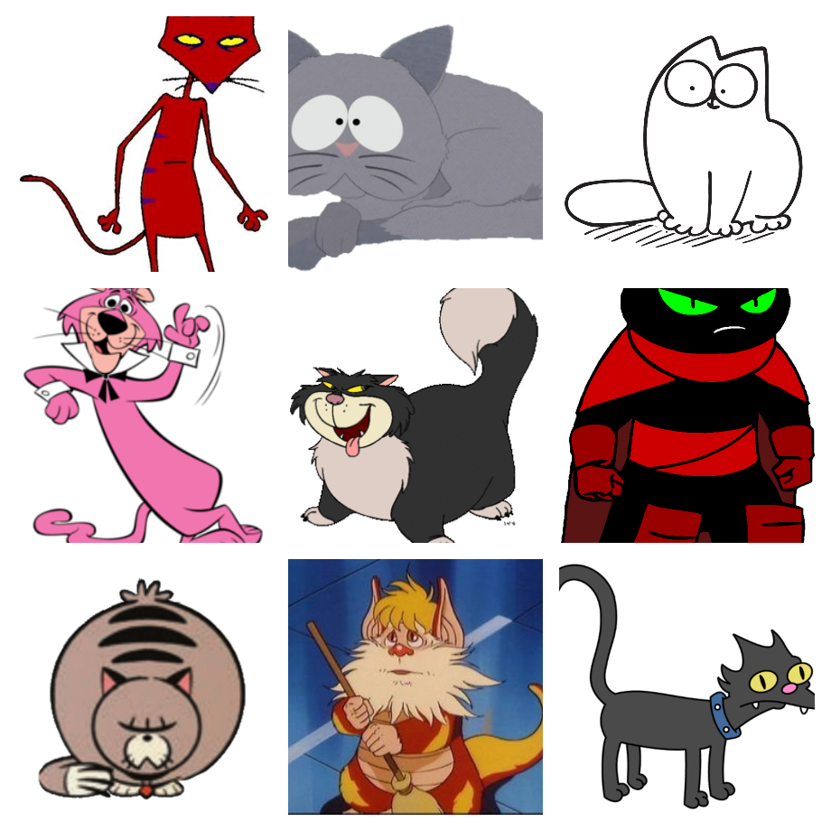 Click the cartoon Cat Quiz - By bilyeujaydan