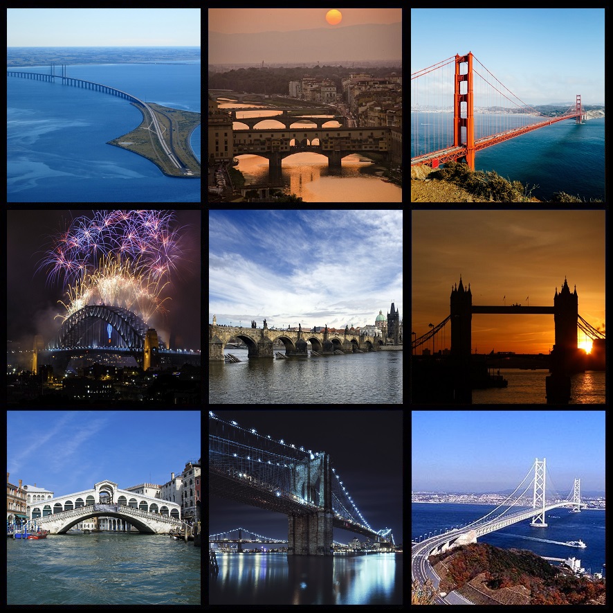 Identify the bridges Quiz - By arcer