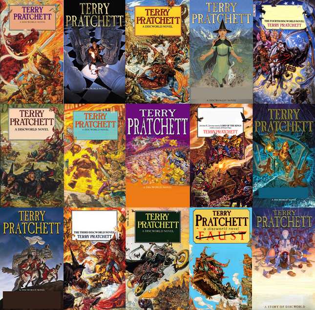 Clickable Discworld Covers I Quiz - By CatStarcatcher
